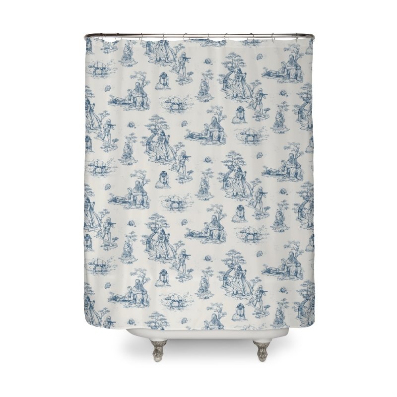 TOILE DE STAR WARS SHOWER CURTAIN • Offbeat Wed (was Offbeat Bride)
