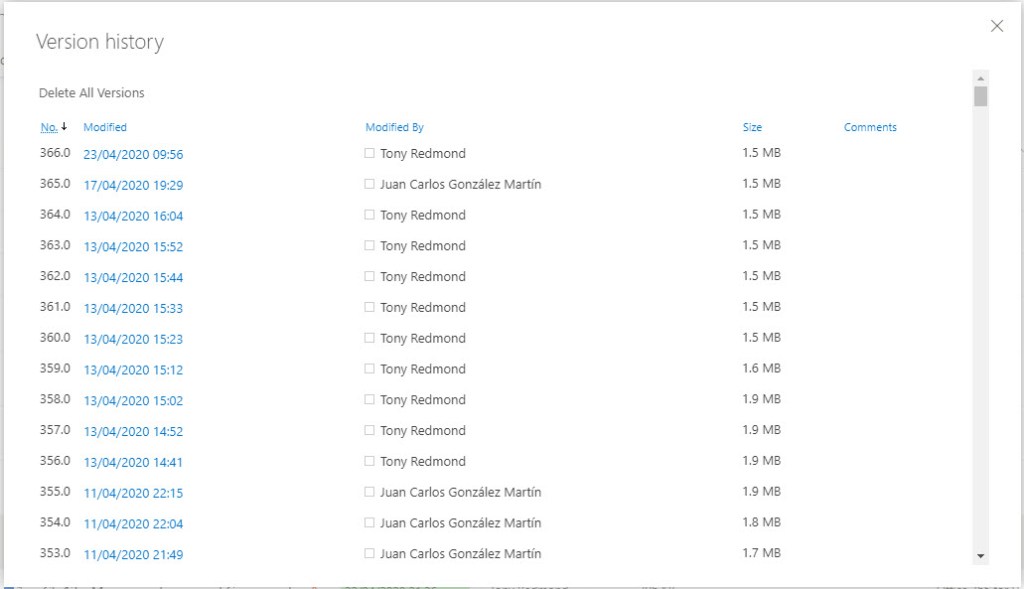 Update A SharePoint Documents Will Create Audit Events Update A SharePoint Documents Will Create Audit Events