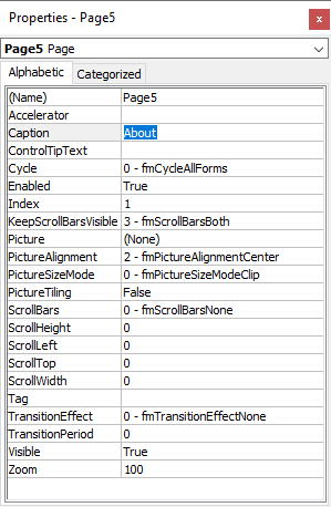 UserForm - MultiPage control in (ActiveX controls) - OfficeInside.Org