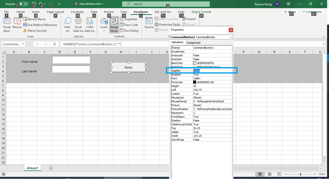 Activex Controls Textbox In Excel Vba Officeinsideorg