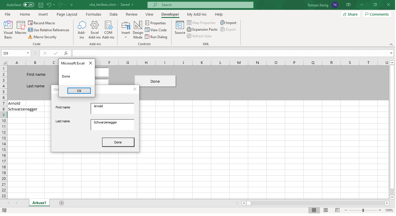 Activex Controls Textbox In Excel Vba Officeinsideorg