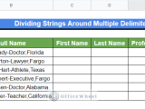 How To Split String Using Apps Script In Google Sheets