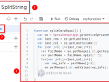 How To Split String Using Apps Script In Google Sheets