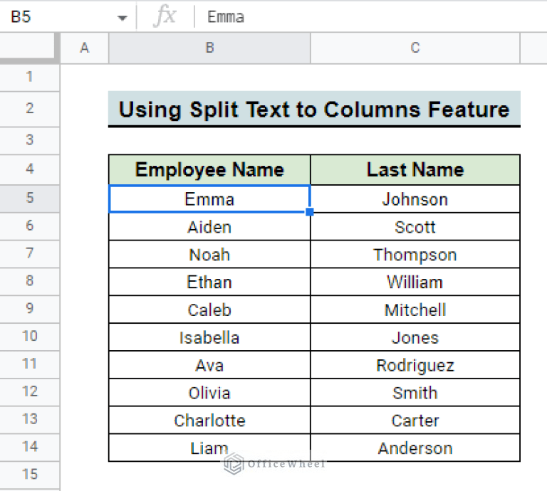 How To Split String Into Array In Google Sheets 3 Easy Methods