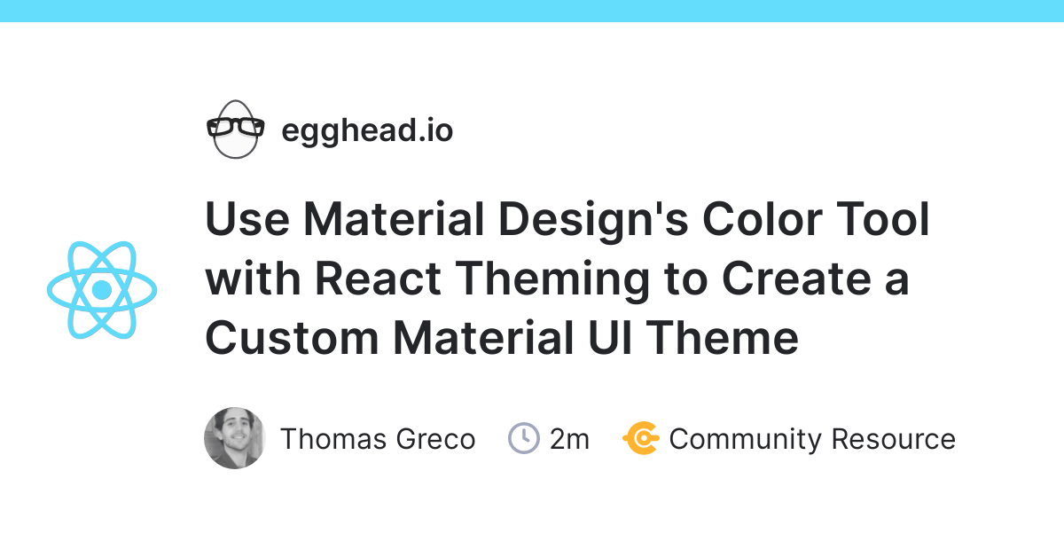 Use Material Design S Color Tool With React Theming To Create A Custom