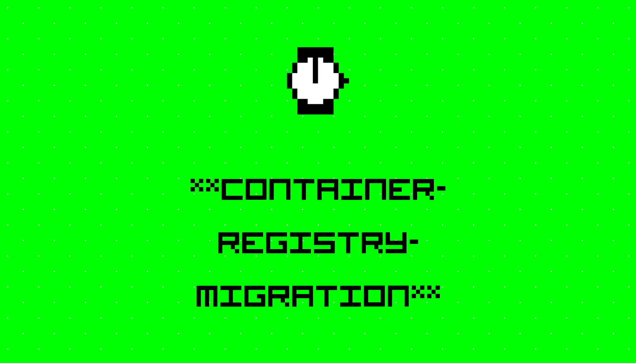 Container Registry Migration Stories Hackernoon