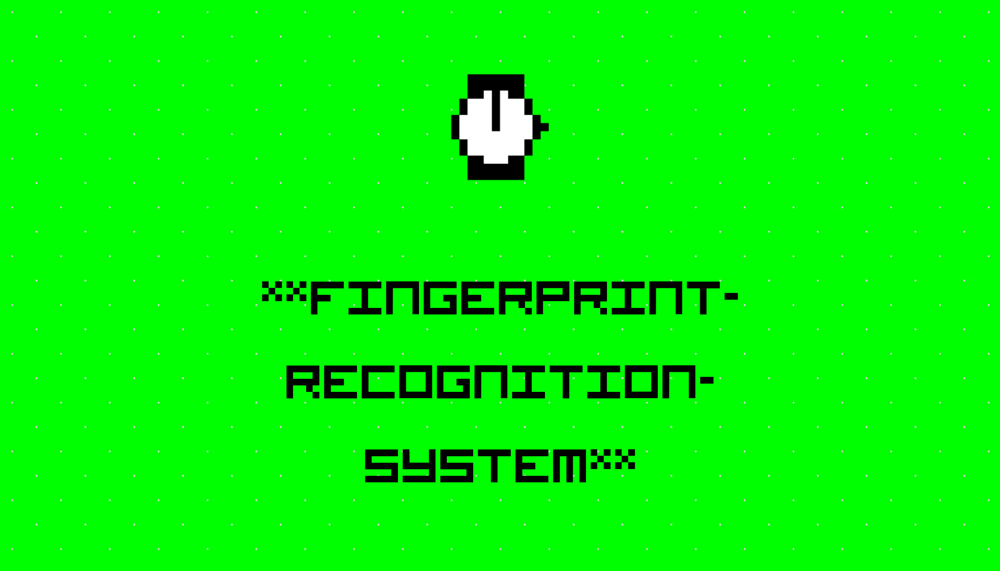Fingerprint Recognition System Stories Hackernoon