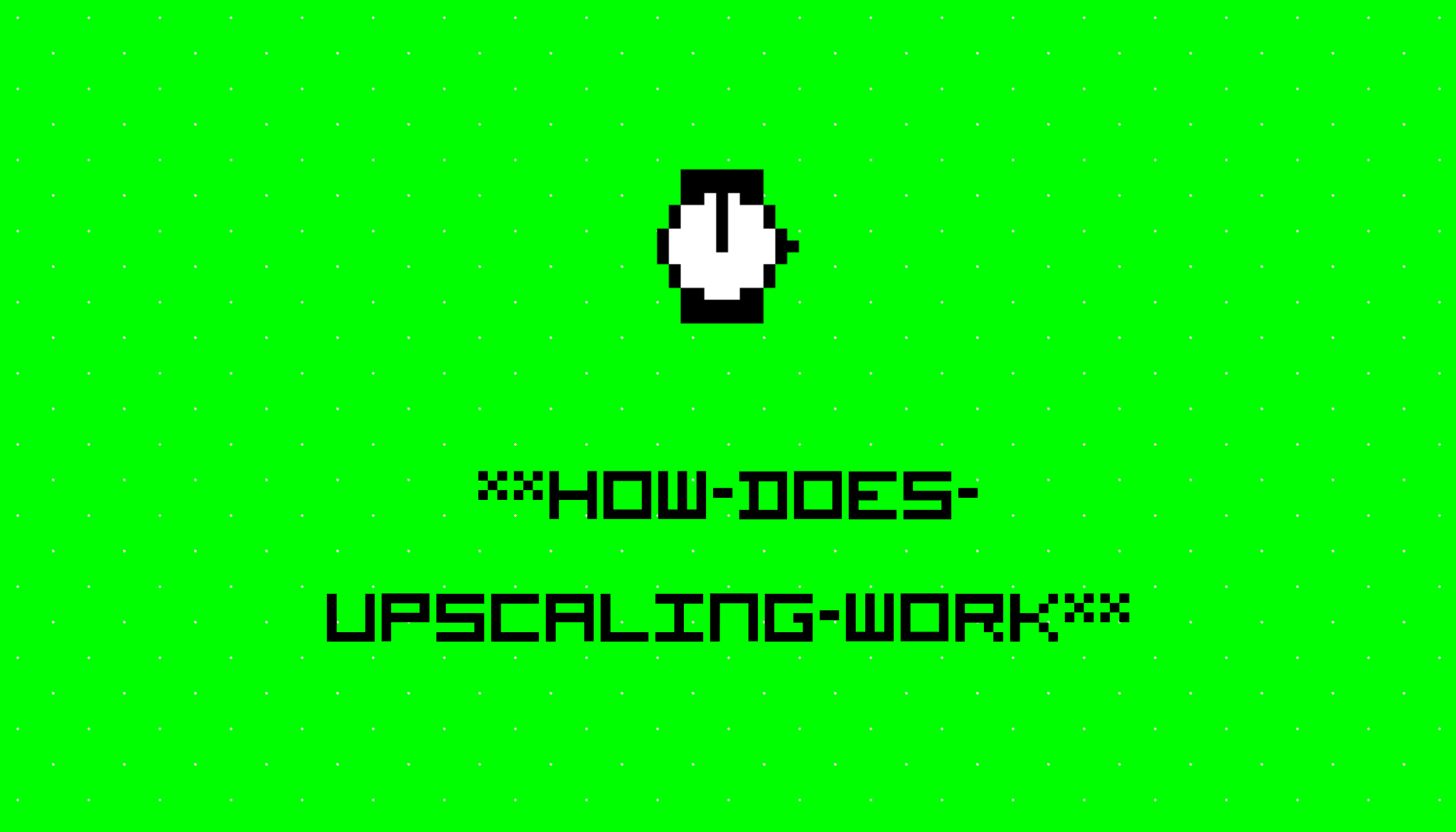 How Does Upscaling Work Stories Hackernoon