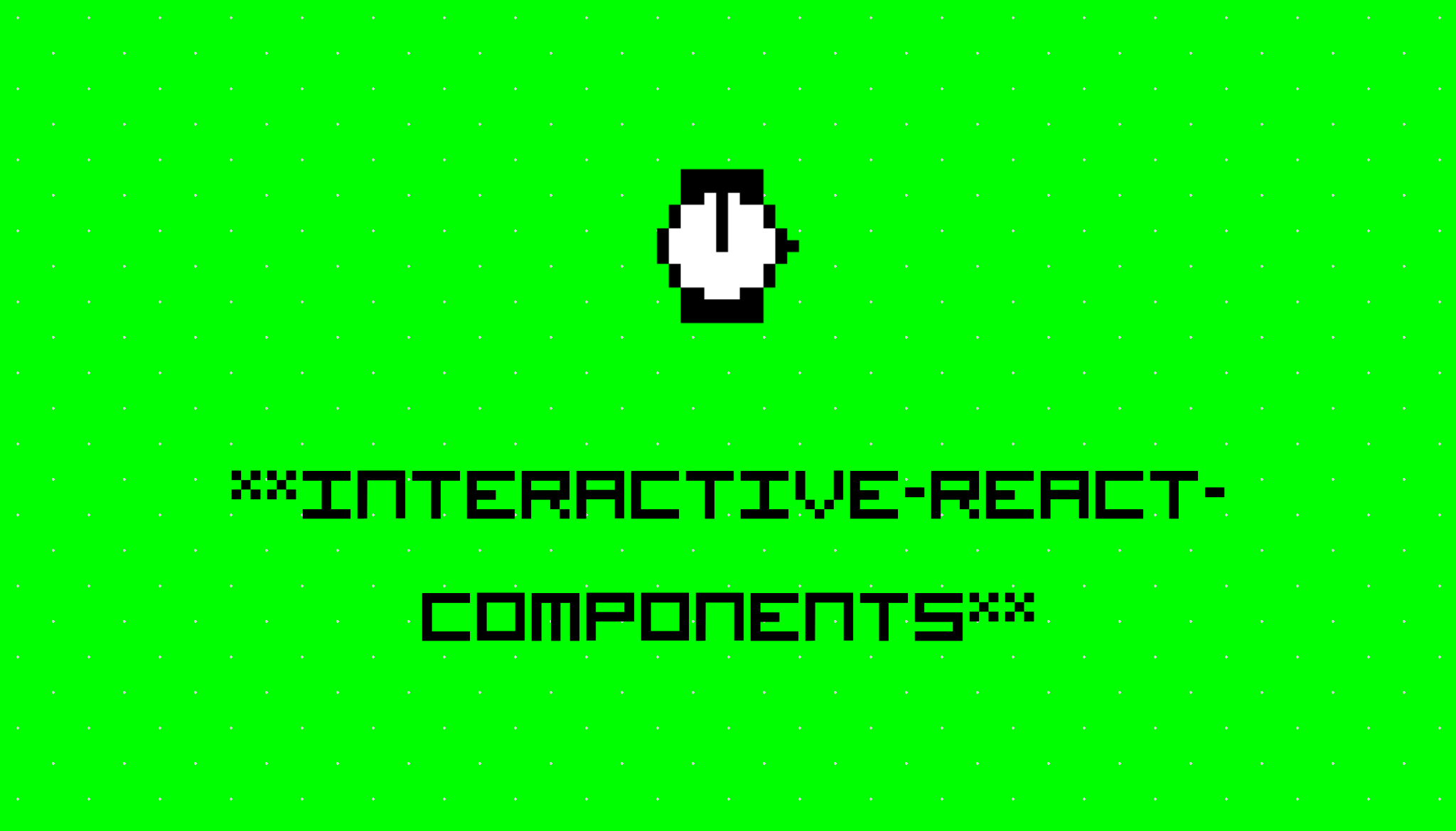 Interactive React Components Stories Hackernoon