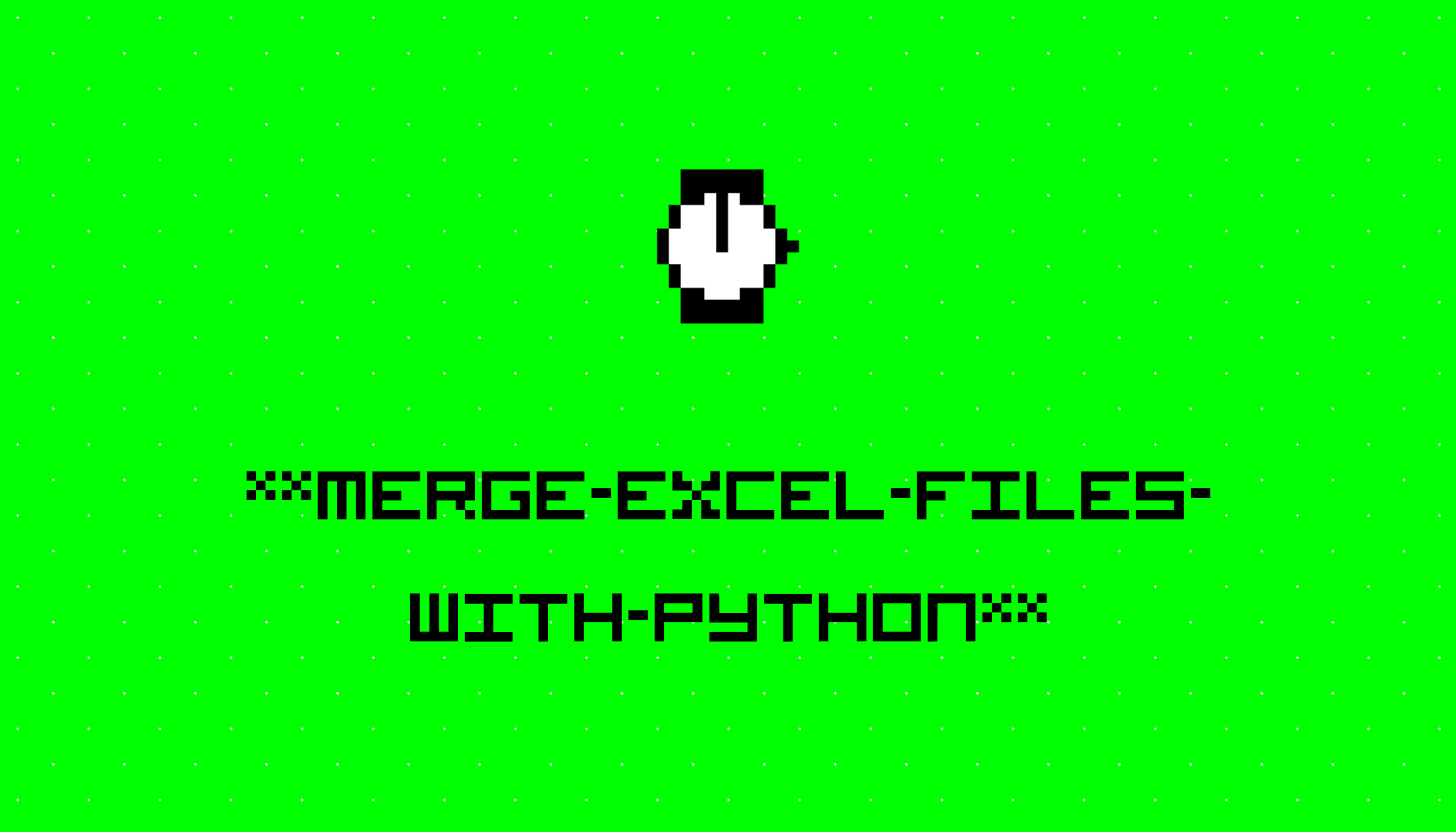 Merge Excel Files With Python Stories Hackernoon