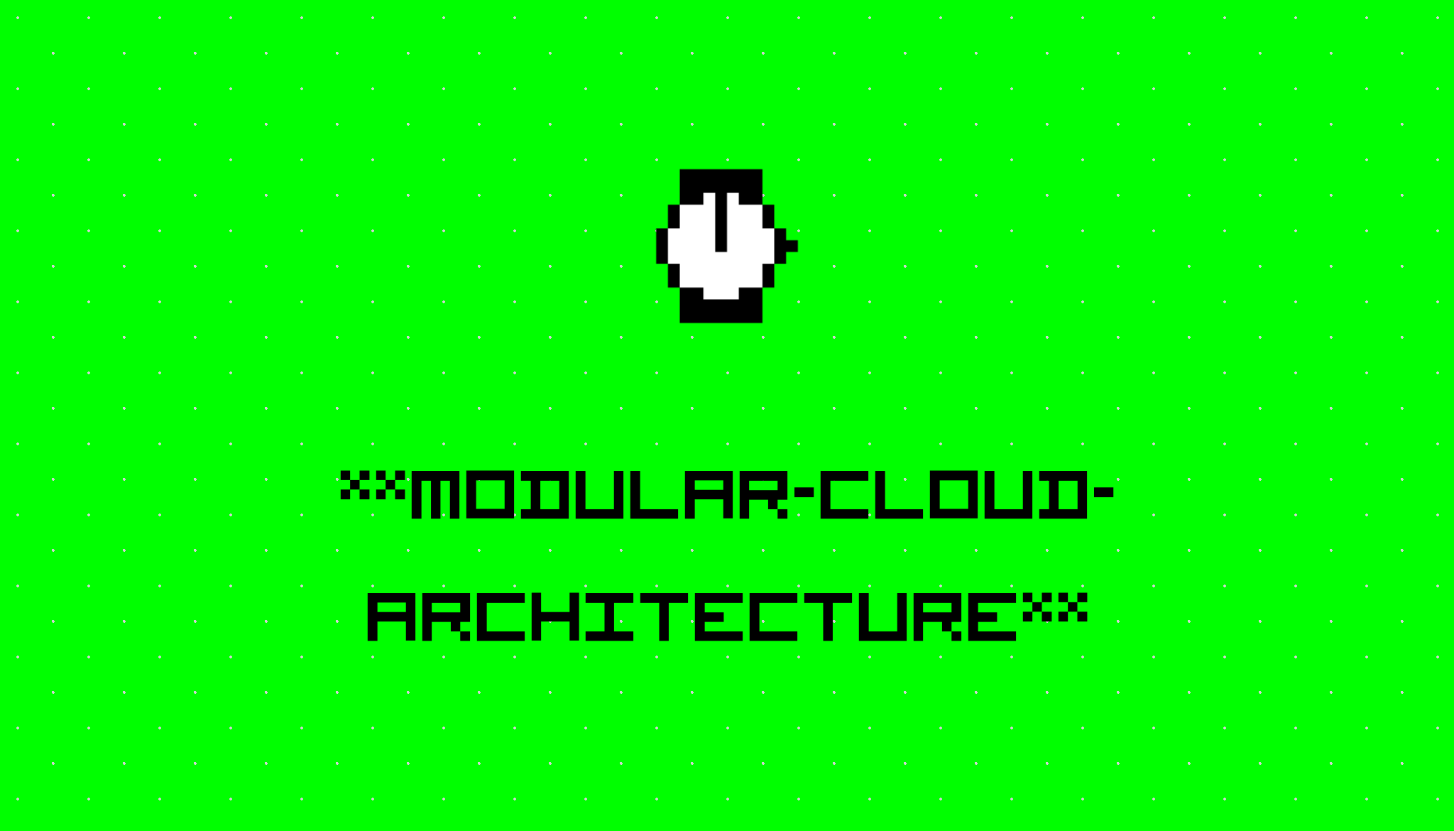 Modular Cloud Architecture Stories Hackernoon