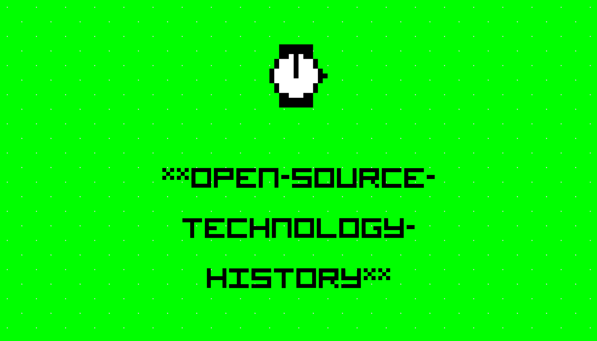 Open Source Technology History Stories Hackernoon