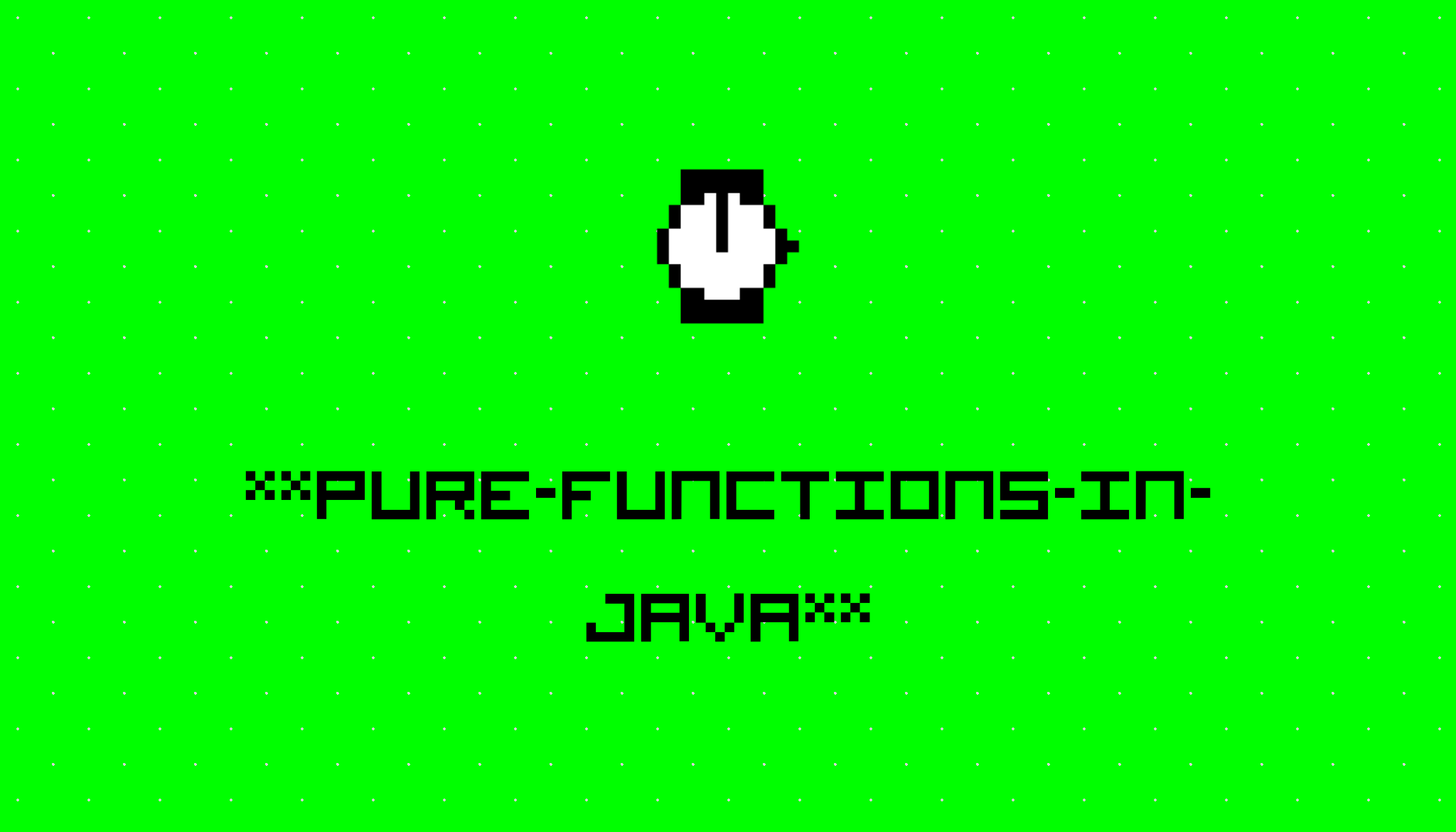 Pure Functions In Java Stories Hackernoon