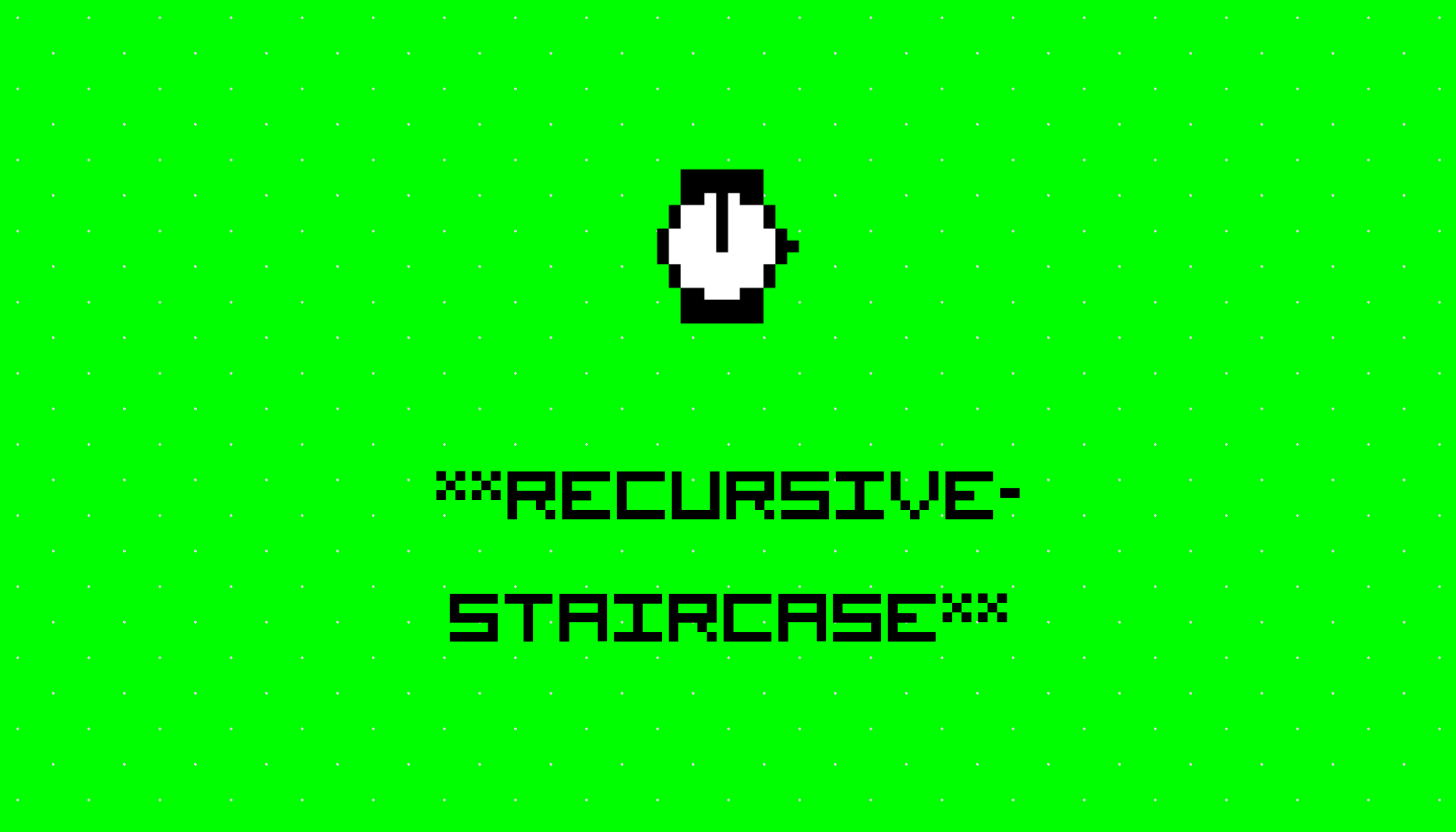 Recursive Staircase Stories Hackernoon