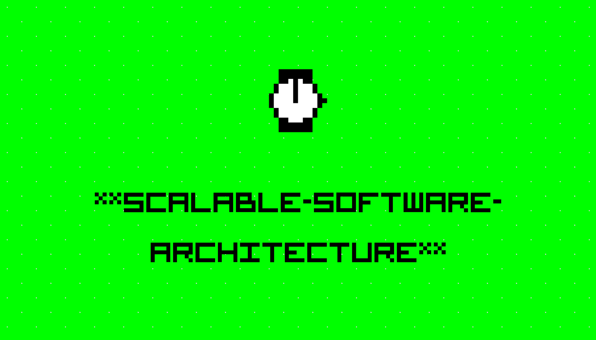 Scalable Software Architecture Stories Hackernoon