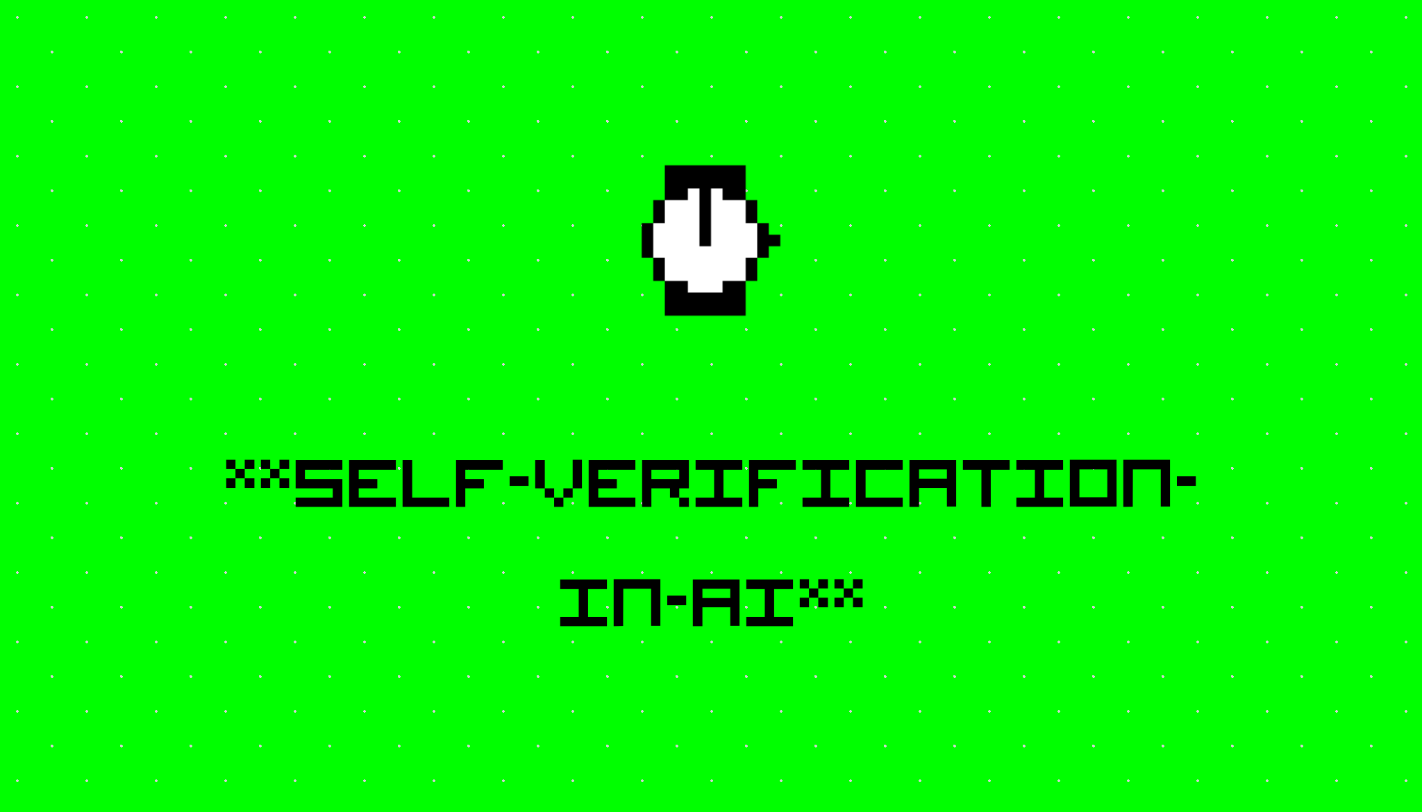 Self Verification In Ai Stories Hackernoon
