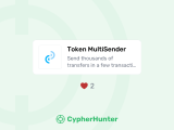 Token Multisender Tools Cypherhunter
