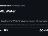 Webgl Water Daily Dev