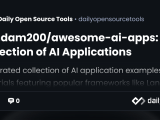 Arindam200 Awesome Ai Apps Collection Of Ai Applications Daily Dev