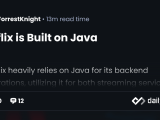 Netflix Is Built On Java Daily Dev