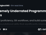 Extremely Underrated Programming Skills Daily Dev