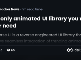 The Only Animated Ui Library You Will Ever Need Daily Dev