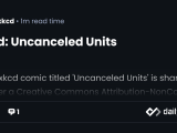 Xkcd Uncanceled Units Daily Dev