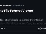 Sqlite File Format Viewer Daily Dev