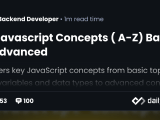 All Javascript Concepts A Z Basic To Advanced Daily Dev