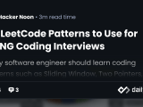Top Leetcode Patterns To Use For Faang Coding Interviews Daily Dev