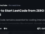 How To Start Leetcode From Zero In 2025 Daily Dev