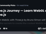 Three Js Journey Learn Webgl With Three Js Daily Dev