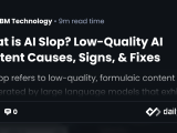What Is Ai Slop Low Quality Ai Content Causes Signs Fixes Daily Dev