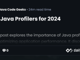 Top Java Profilers For 2024 Daily Dev
