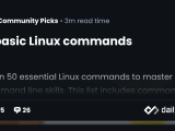 50 Basic Linux Commands Daily Dev