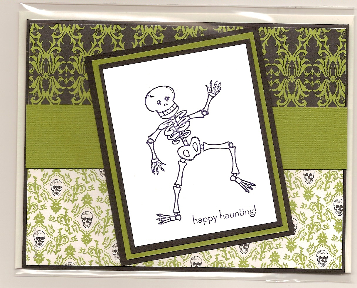 scary skeleton 2 | Karen's Cards & Ideas