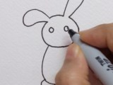 Learn How To Draw A Cute Bunny Rabbit 9 Step By Step Tutorial
