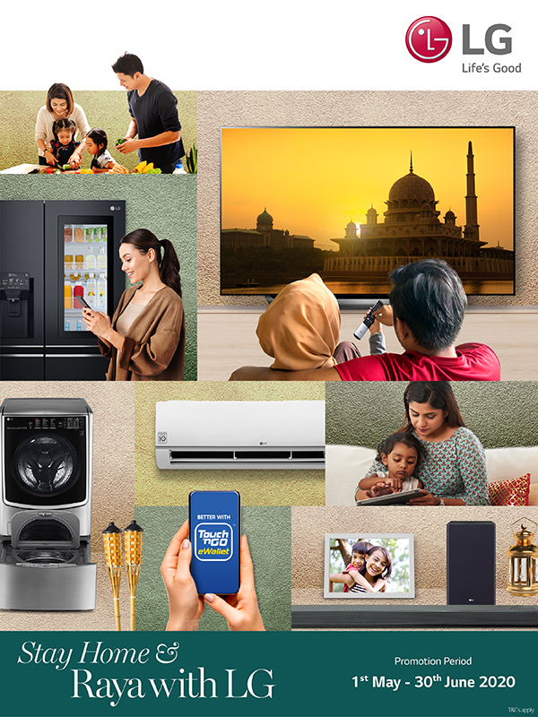 Stay Home & Raya With LG!