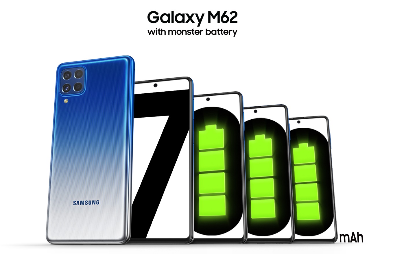Samsung Launches The Galaxy M62 In Malaysia With 7,000mAh Battery And ...