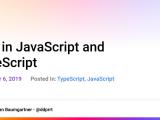 Void In Javascript And Typescript