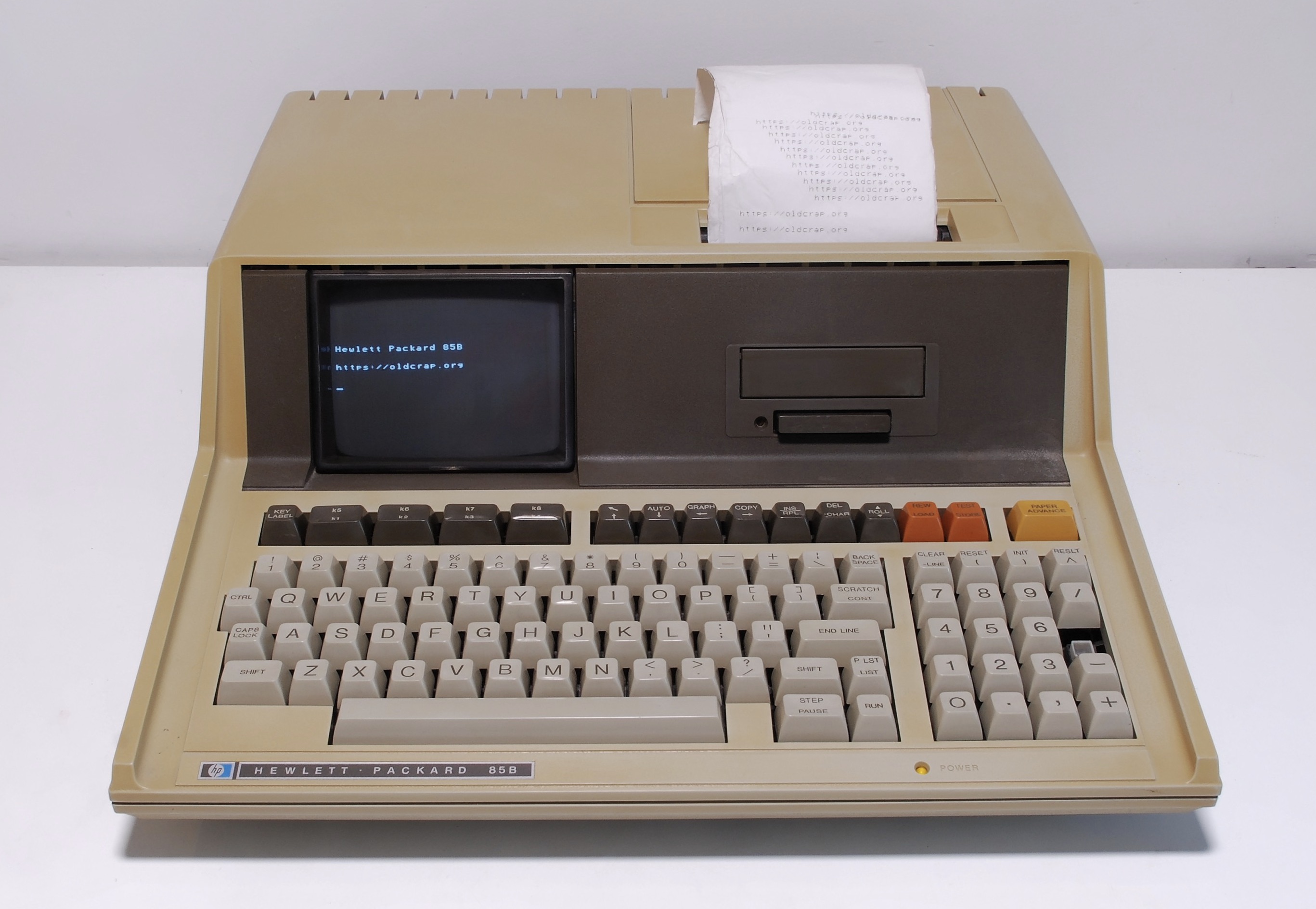HP 85B - Old Crap Vintage Computing