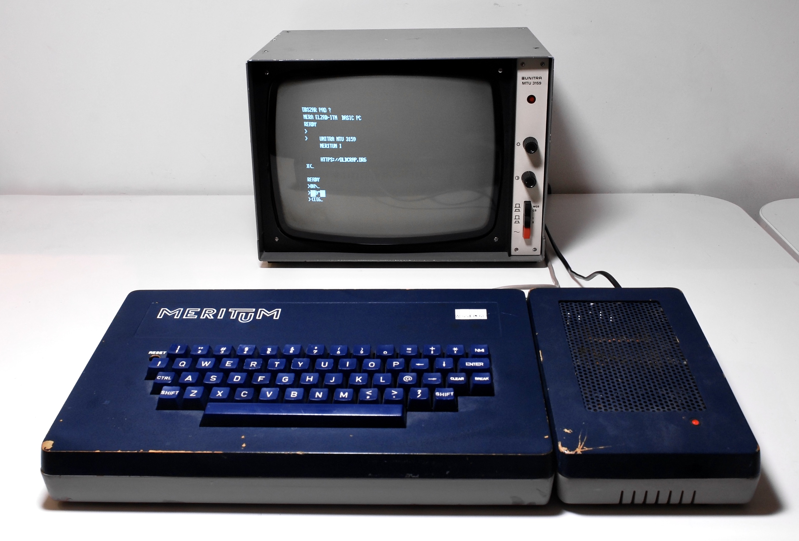 Unitra MTU 3159 Monitor - Old Crap Vintage Computing