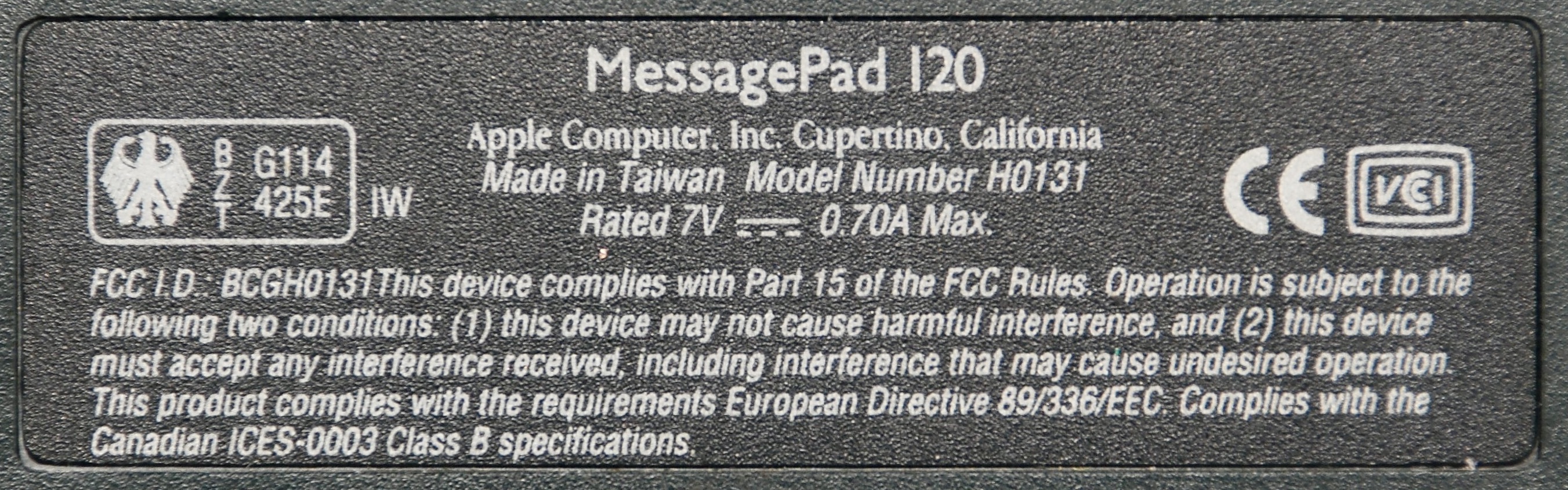 Apple Newton MessagePad 120 - Old Crap Vintage Computing