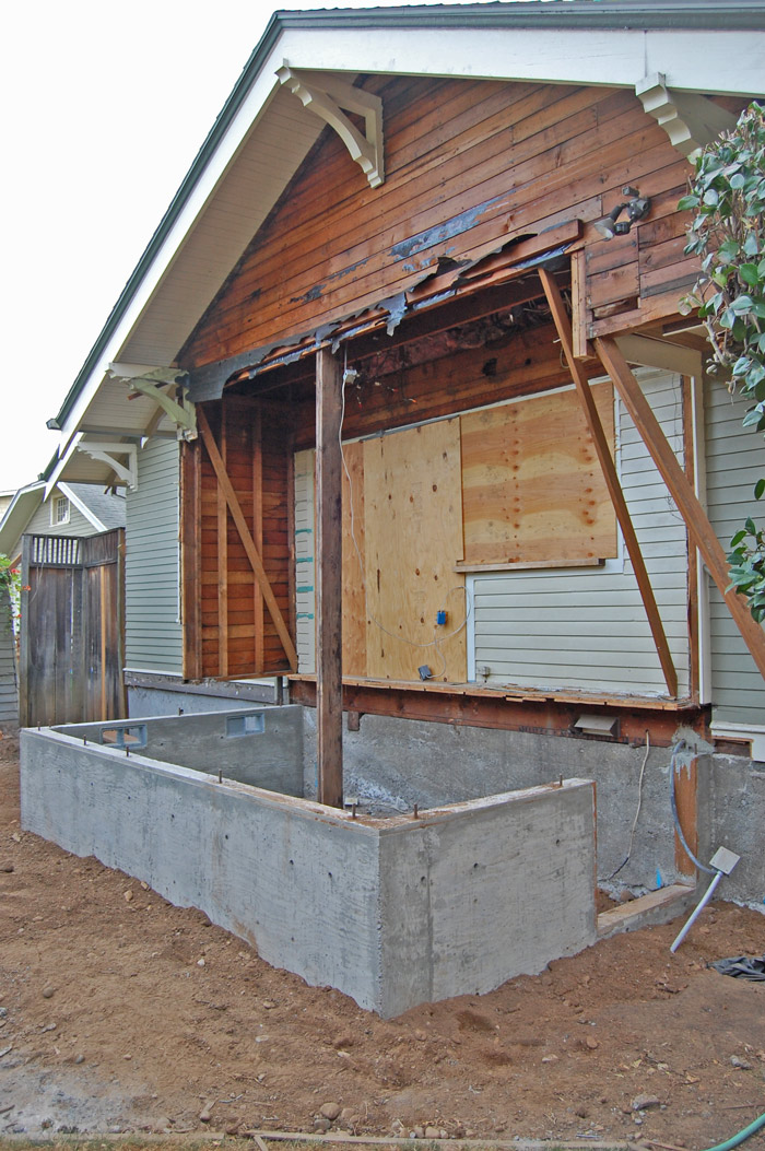 August 1: Foundation Complete | Doug & Marie's Kitchen Adventure