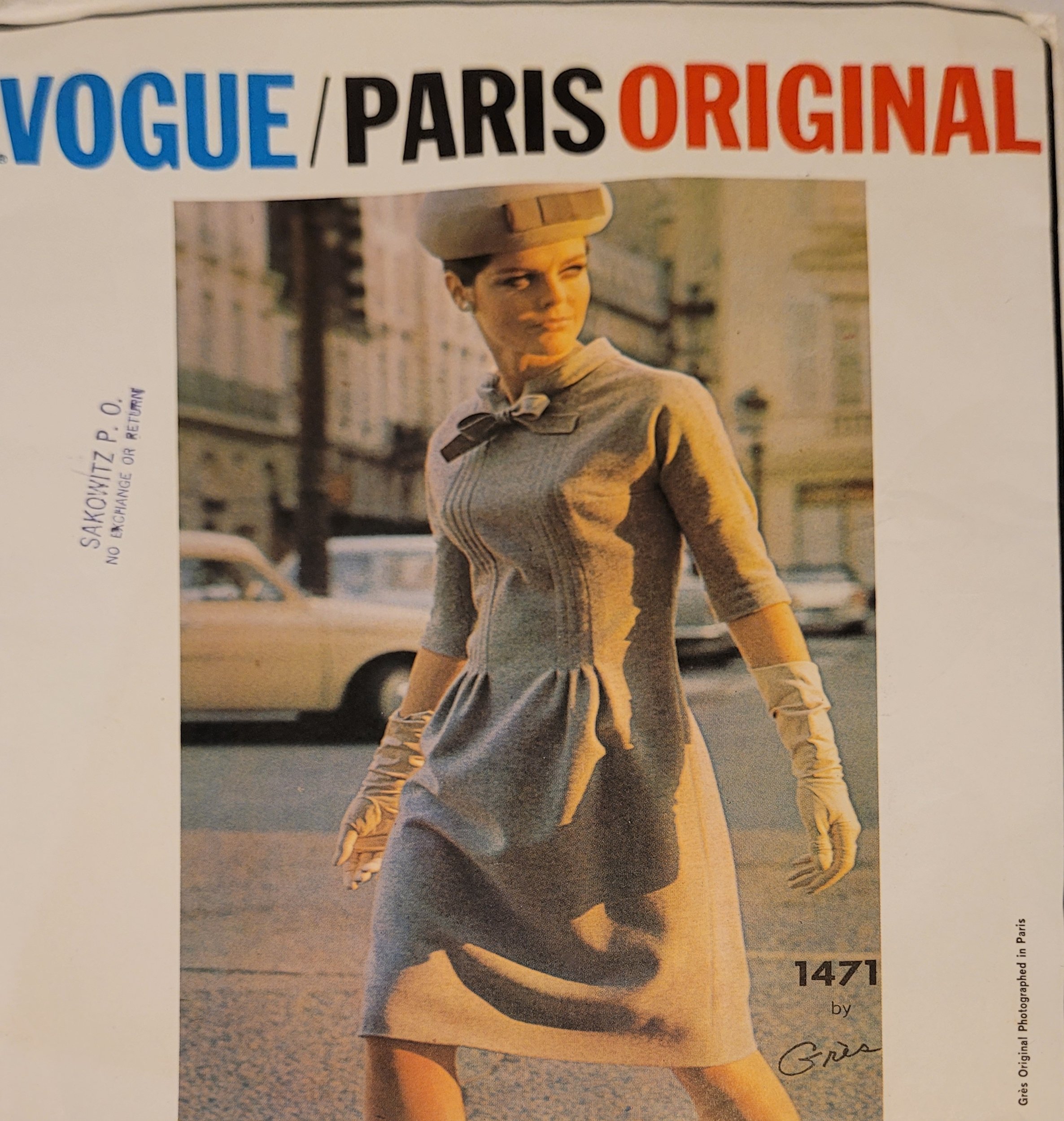Vogue 1471 - Oldpatterns.com