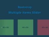 Bootstrap Multiple Items Slider Code Snippets Onaircode