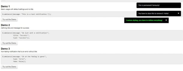 12 Best jQuery Notification Plugins - OnAirCode