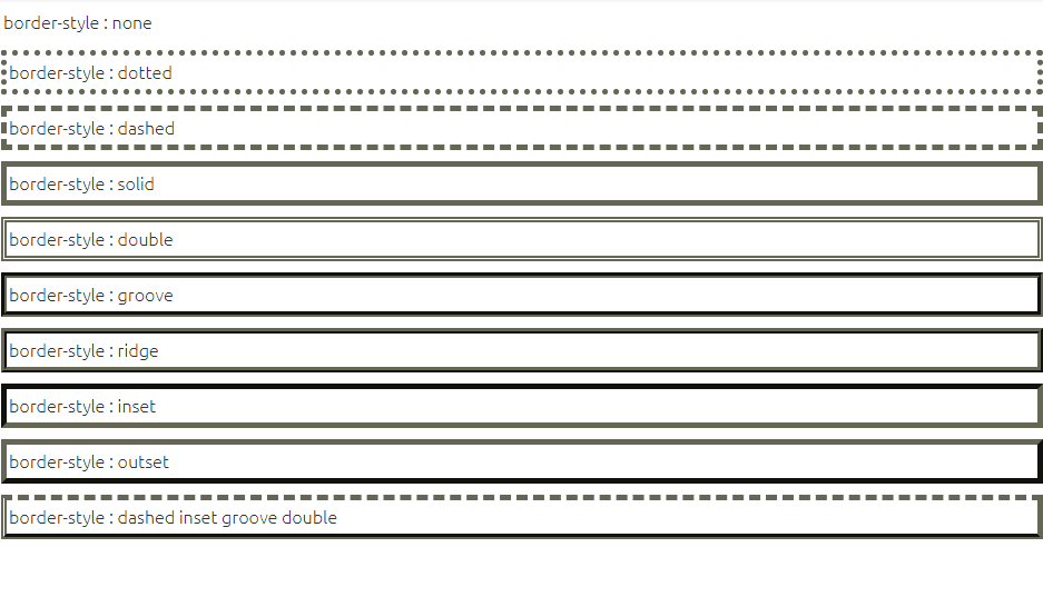 20+ Different CSS Border Examples - OnAirCode
