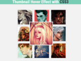 20 Css Thumbnail Examples With Effects Onaircode