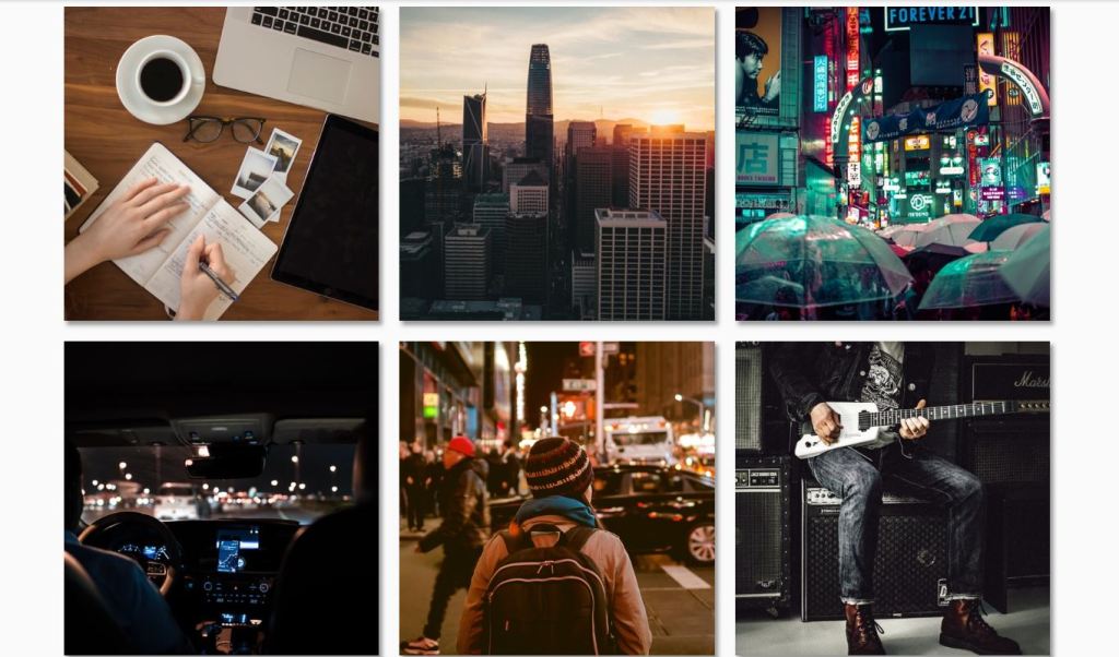 30+ CSS Image Gallery Examples Code Snippet - OnAirCode